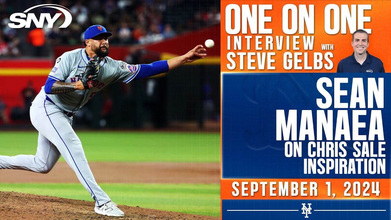 Mets starter Sean Manaea discusses changes to his delivery and Chris ...