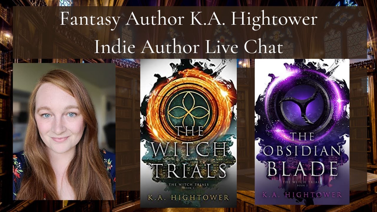 Live Chat With Fantasy Author K.A. Hightower - YouTube