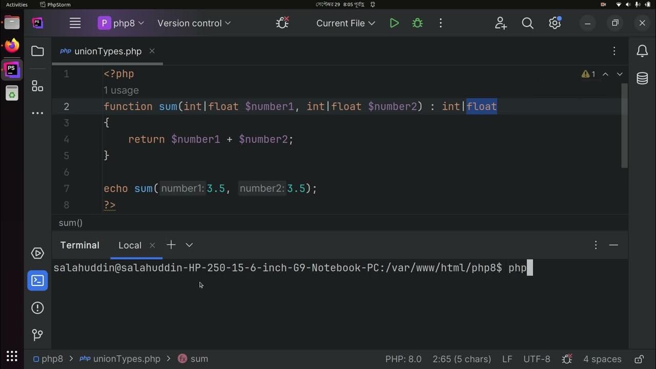 Understanding PHP 8 Union Types | Powerful Type Declarations Explained - YouTube