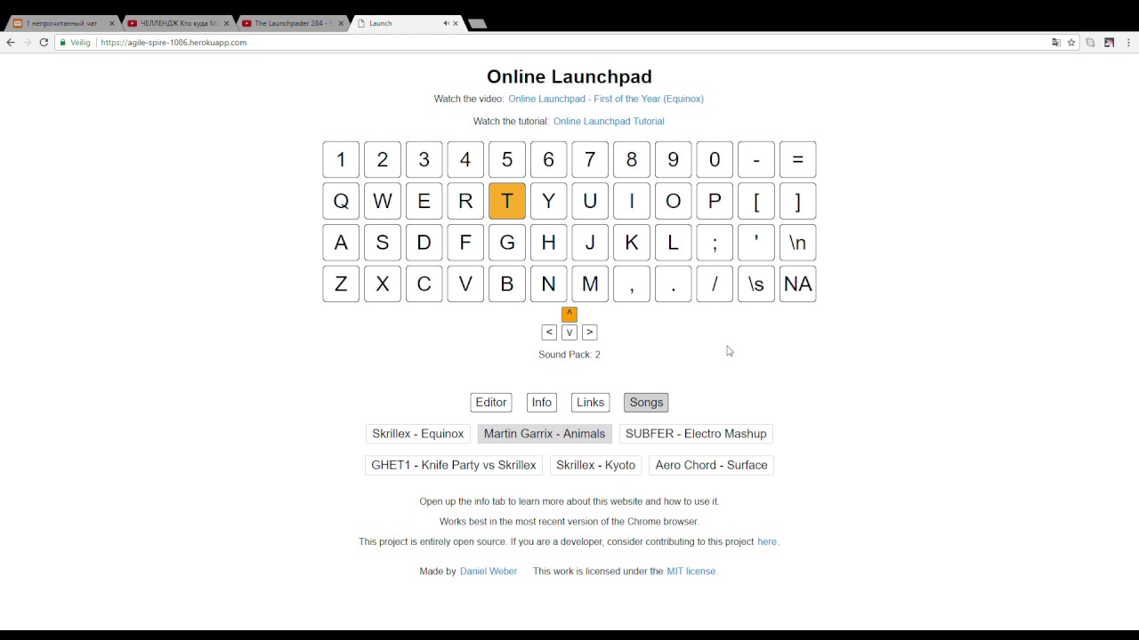 Online Keyboard LaunchPad - Martin Garrix - Animals - YouTube