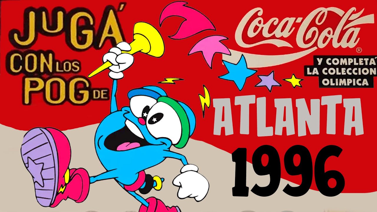 POGS COCA COLA, OLIMPIADAS ATLANTA 1996 - YouTube
