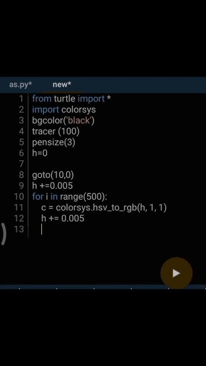 Amazing Python Graphics Design using Turtle 🐢 #python #pythonshorts #coding #viral #funny - YouTube