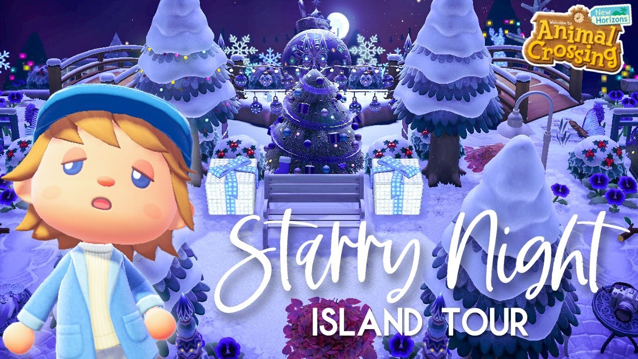 Starry Night Island Tour & Game Announcement｜ACNH - YouTube