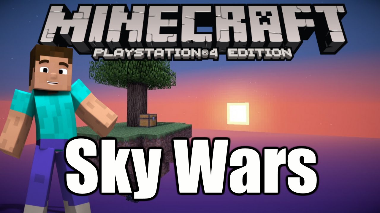 Minecraft PS4- Sky Wars #1 - YouTube