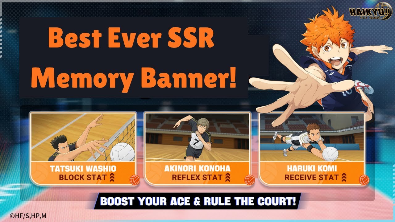 Best SSR Memory Banner Ever! - Haikyu Fly High!! - YouTube