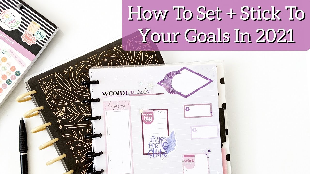 How To Set & Stick To Your Goals In 2021 // Just One January - YouTube