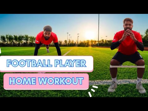 Stay Fit Like a Pro | Home Workout Routine for Footballers #football # ...