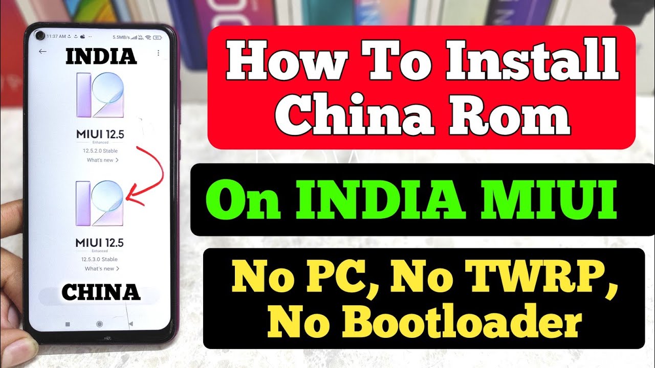 How To Install China MIUI ROM On India MIUI Phone | No PC, No ...