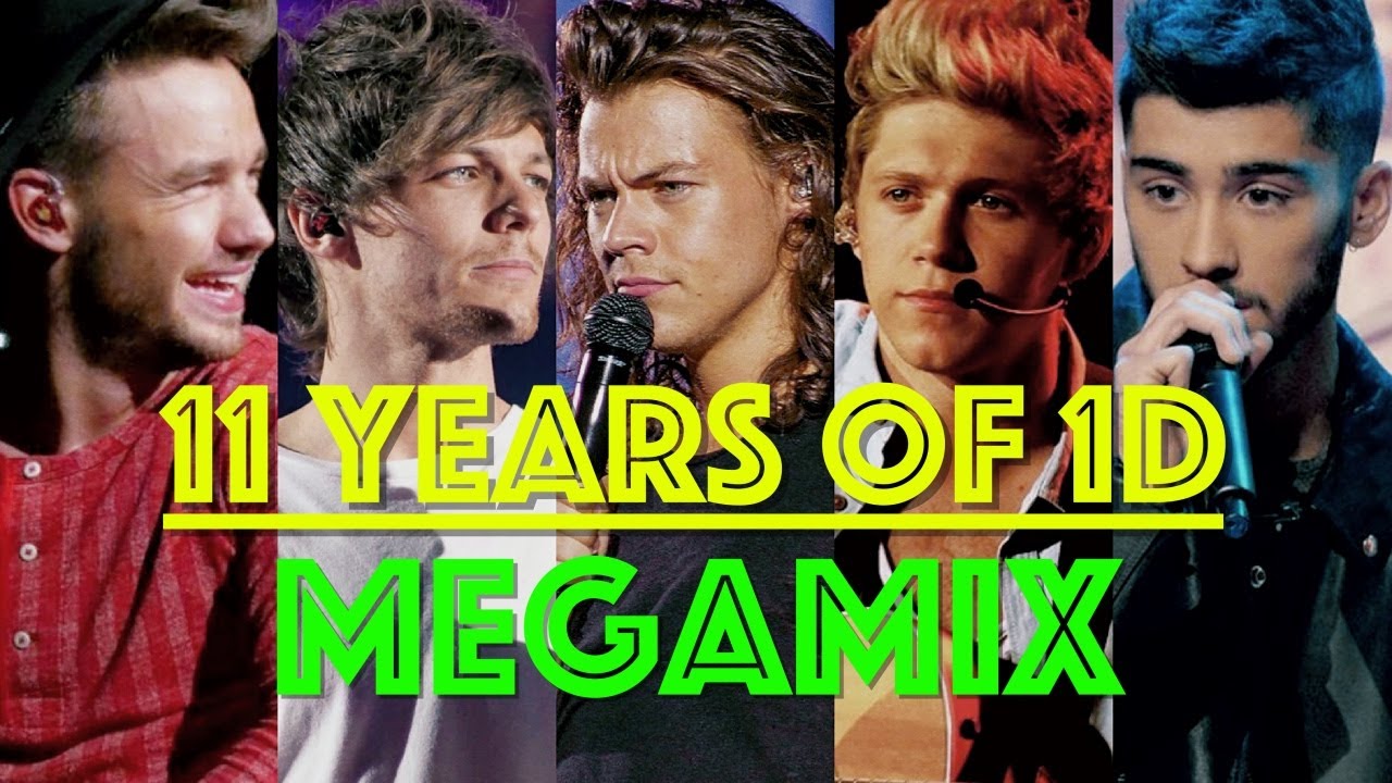 11 YEARS OF ONE DIRECTION MEGAMIX by Jungle Sue - YouTube