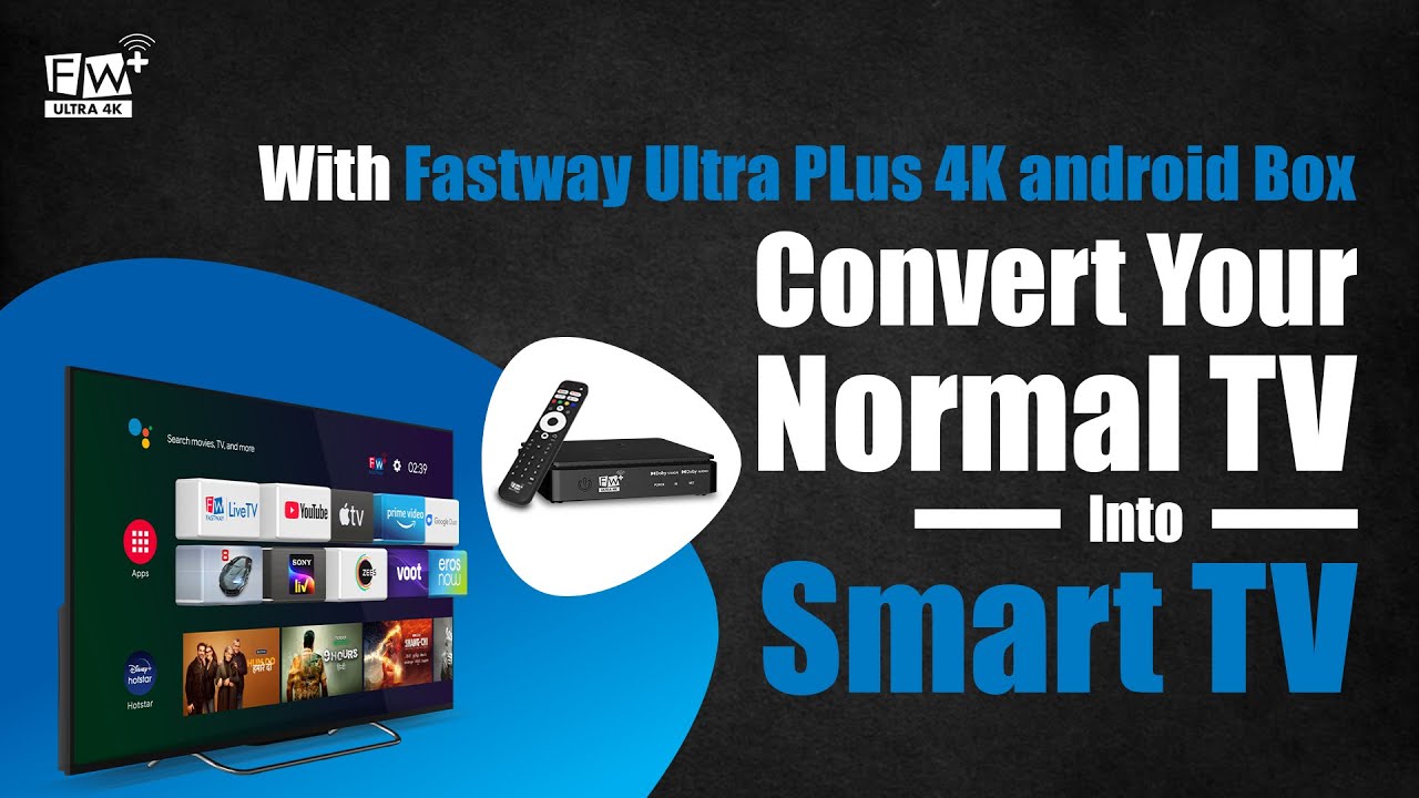 Fastway Ultra Plus 4K Android Box - YouTube