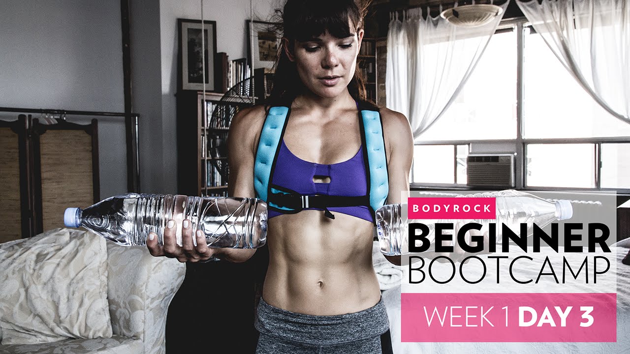 BodyRock Beginner Boot Camp: Day 3 - YouTube