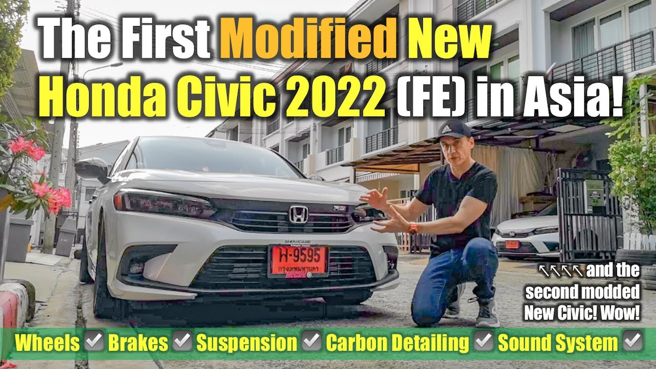 Honda Civic RS (FE) 2021: The First New 11th Gen Civic to be Modified ...