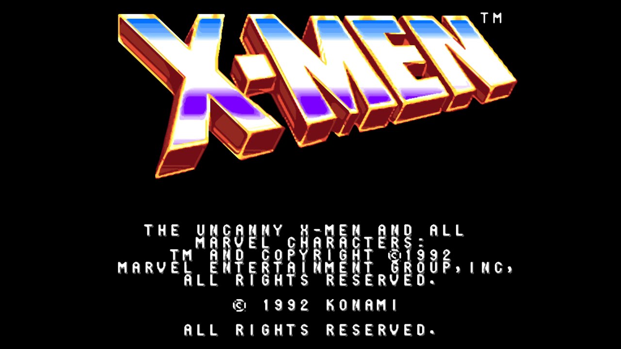 ZEROSTIG ARCADE: X-MEN ARCADE (1992) 4K 60FPS - YouTube