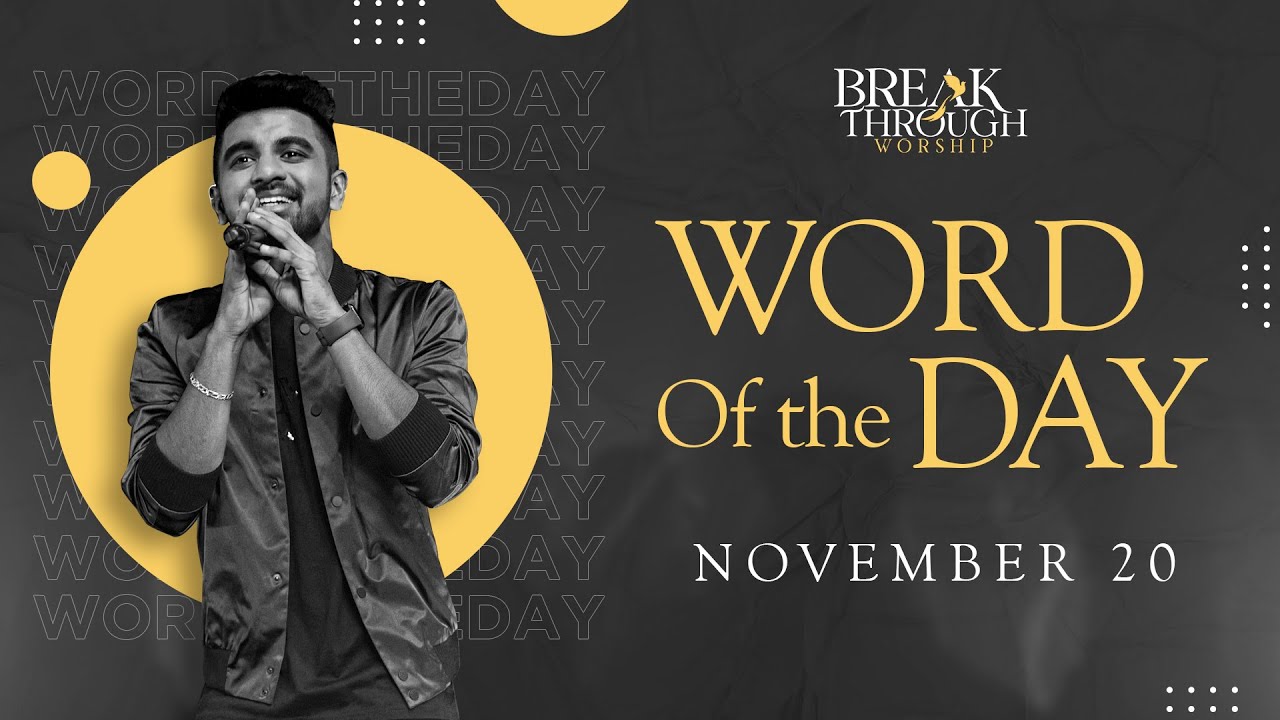 God Is Always With Us | Word Of The Day | Benny John Joseph ...