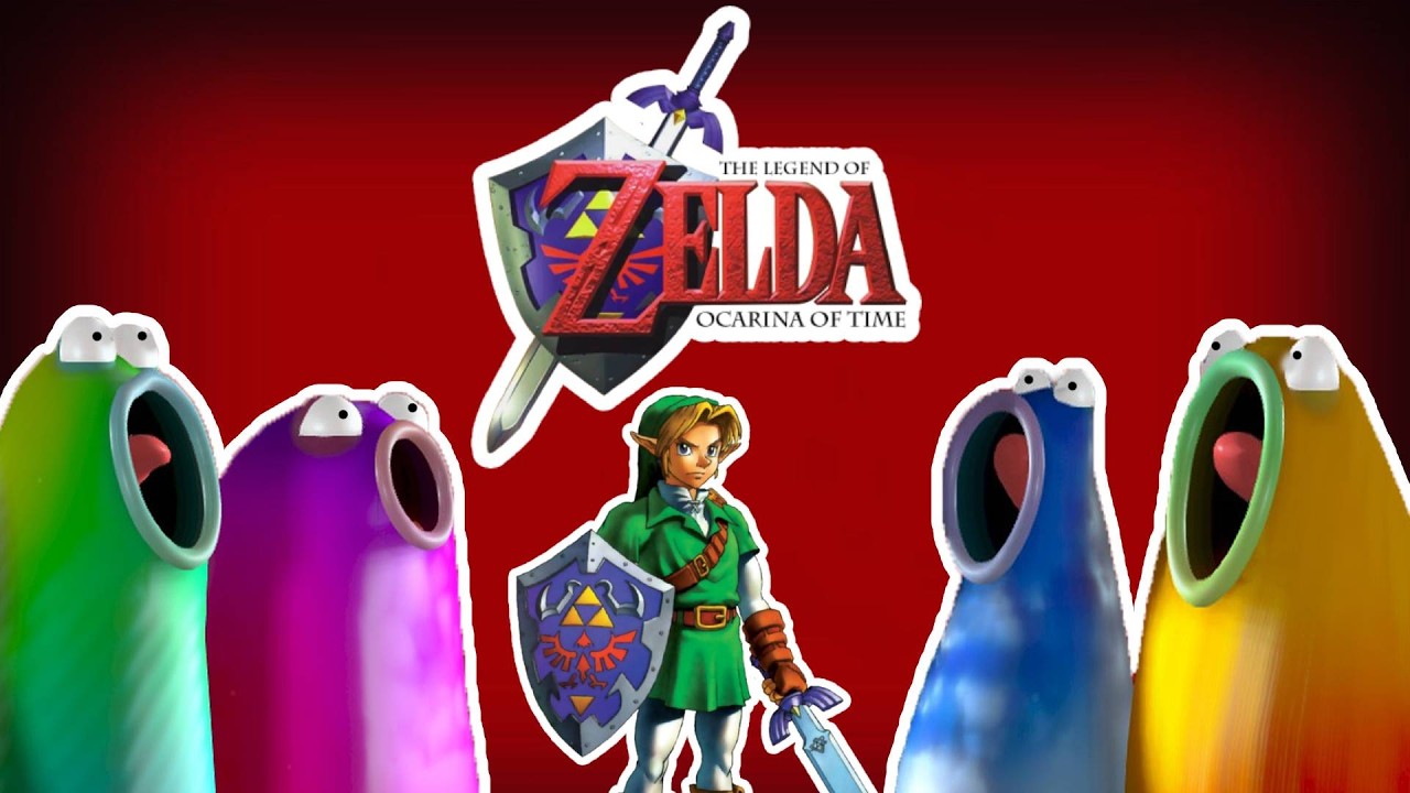 Blob Opera - The Legend of Zelda Ocarina of Time Theme - YouTube