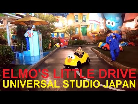 Elmo's Little Drive - Universal Studio Japan - YouTube