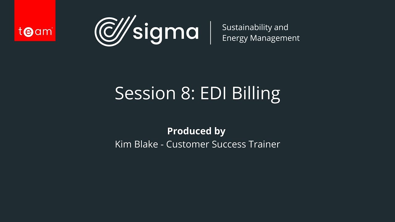 Sigma Training : EDI Billing - YouTube