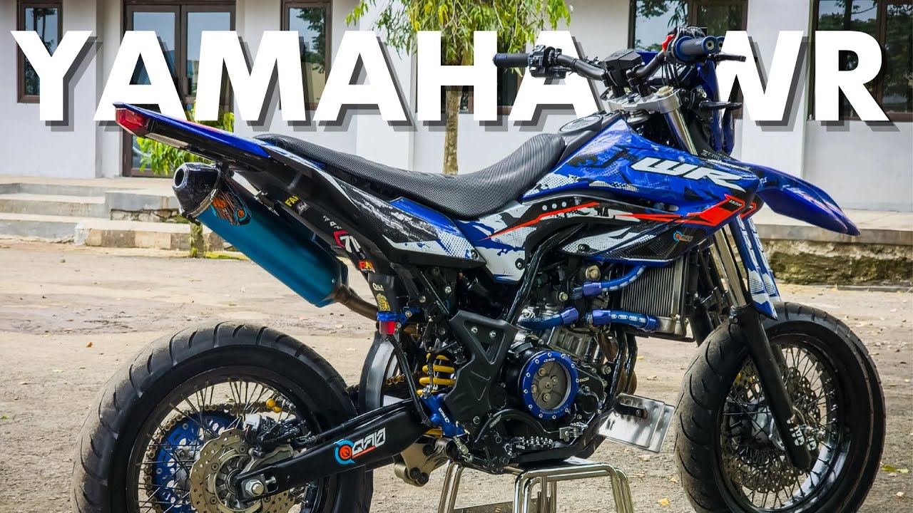 REVIEW YAMAHA WR SUPERMOTO MODIFIKASI HEDON MINIMALIS HABIS 15 JUTA UP ...