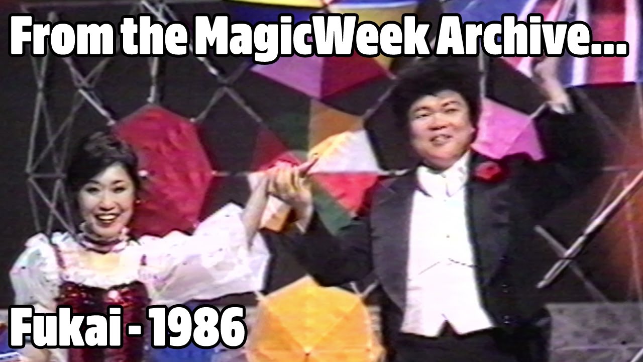 Fukai - Magician - The Paul Daniels Magic Show - 1986 - YouTube