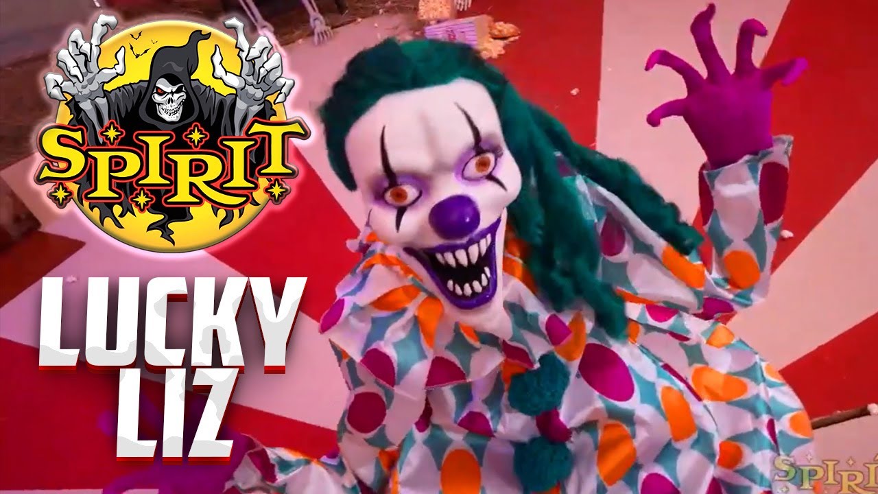 Lucky Liz Spirit Halloween Animatronic | Black Friday Release - YouTube