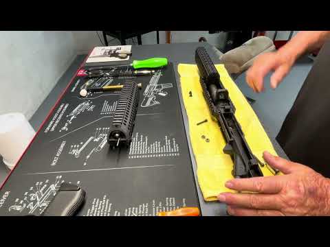 Colt IAR Upper Receiver disassembly - YouTube