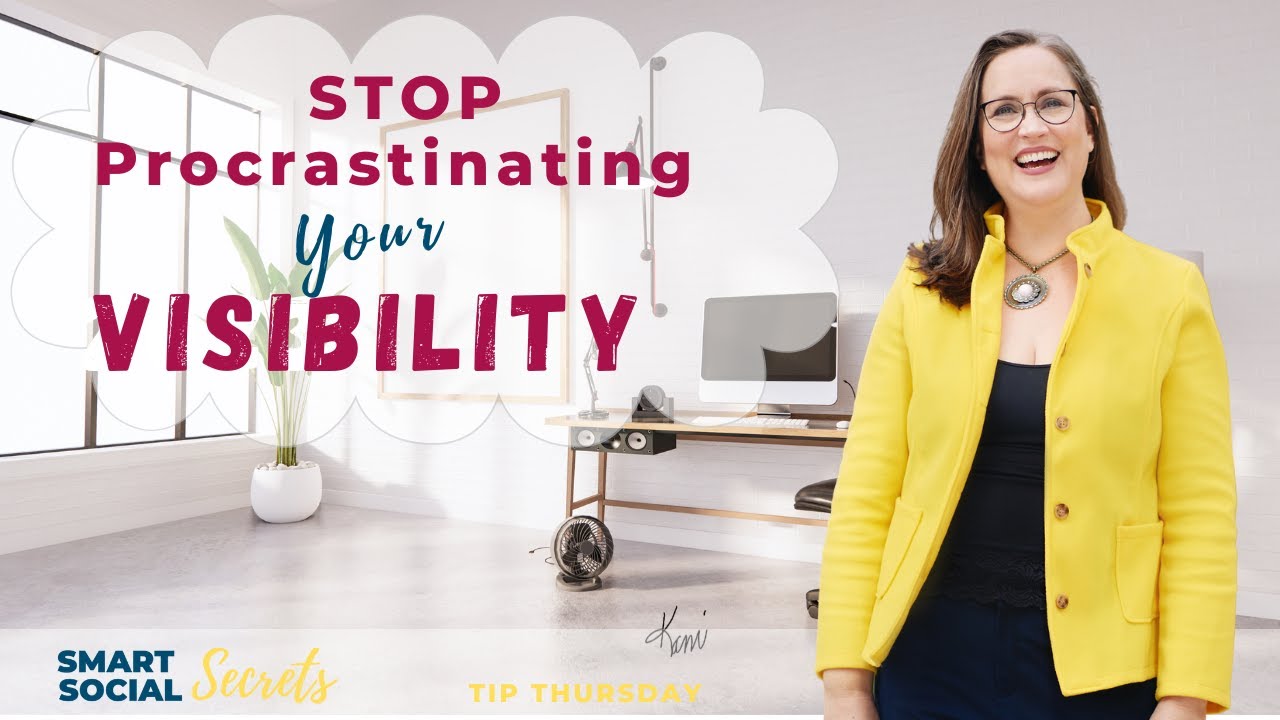 How to be more consistently visible, my 5-part plan - YouTube