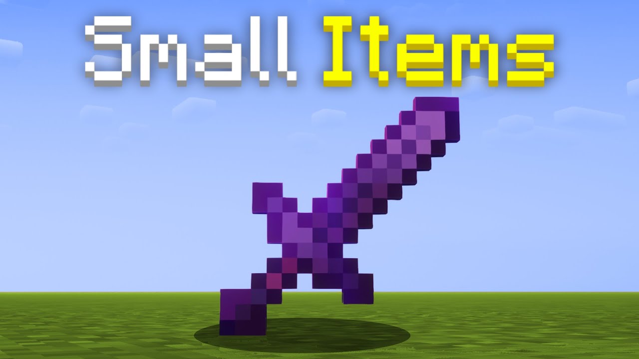 The Best Small Items Texture Packs | View Model Packs 1.21 + - YouTube