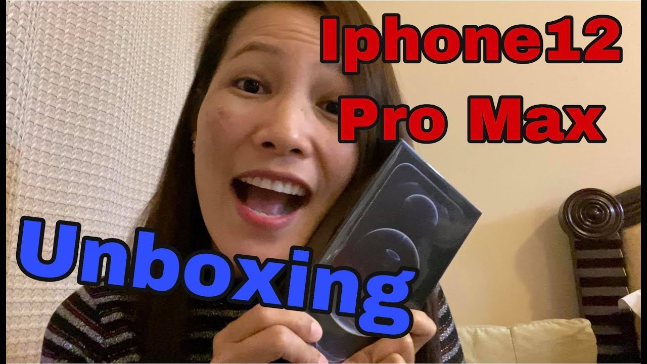 My Birthday present! Iphone 12 Pro Max | Unboxing - YouTube