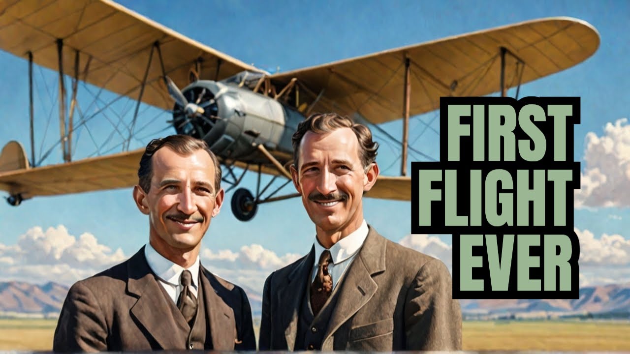 First Flight in History! How the Wright Brothers Changed the World ...