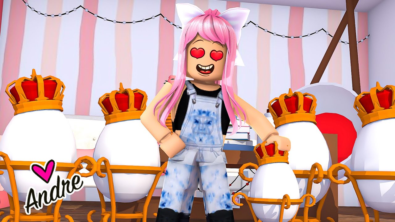 Roblox Andre | Abro 5 huevos reales en Adopt Me y esto pasa | Andre ...