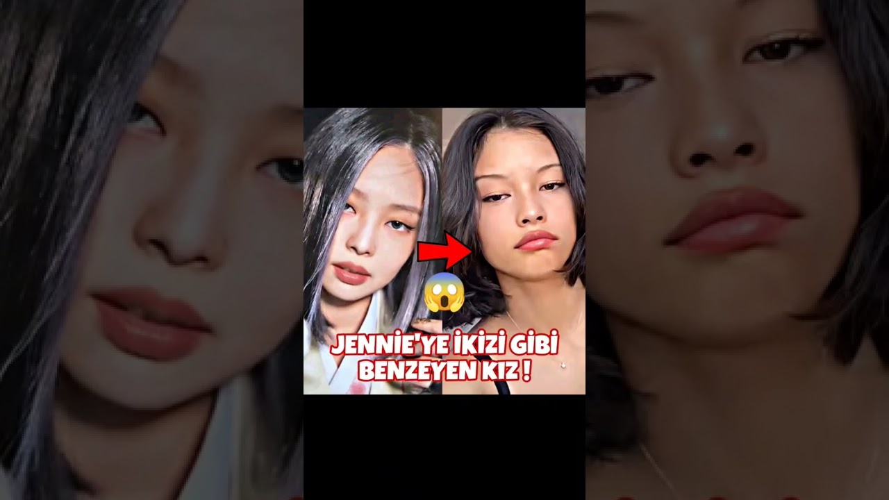 Jennie'ye çok benzeyen kız! - YouTube