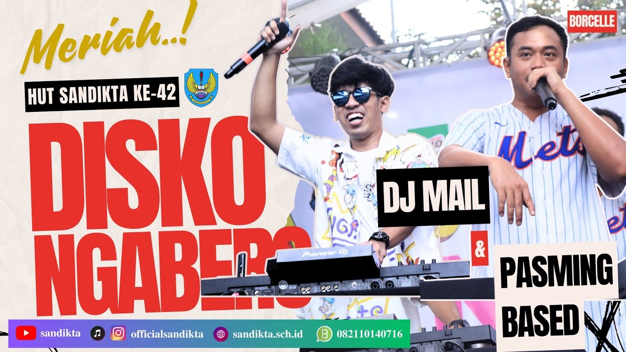 Meriah! Sandikta 42 Tahun: Disko Ngabers & Pasming Based Bikin Goyang ...