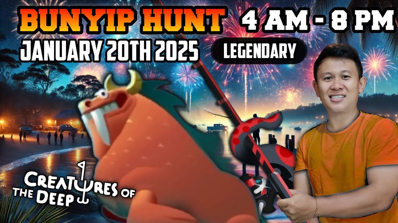 BUNYIP Location MONDAY, JANUARY 20th 2025 #creaturesofthedeep # ...