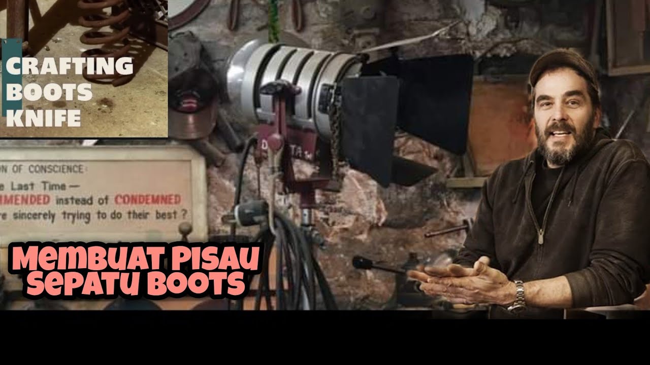 DIY PISAU SEPATU BOOTS BISA JUGA DIPAKAI SUNAT - DIY BOOTS KNIFE # ...