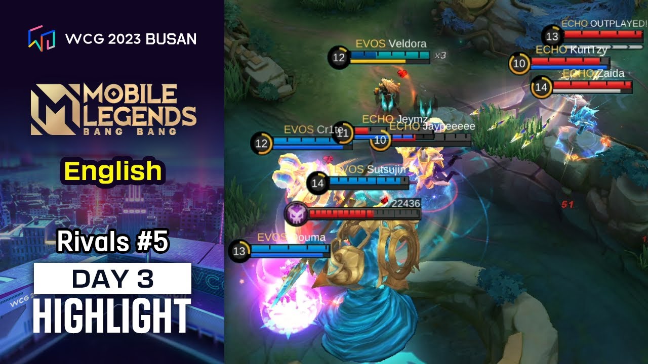 [EN] Highlight l WCG Rivlas#4 l MOBILE LEGENDS : BANG BANG - YouTube