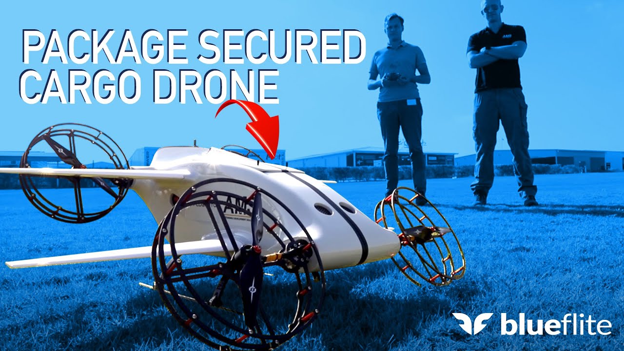 Cargo Drones That Protect Your Package - blueflite - YouTube