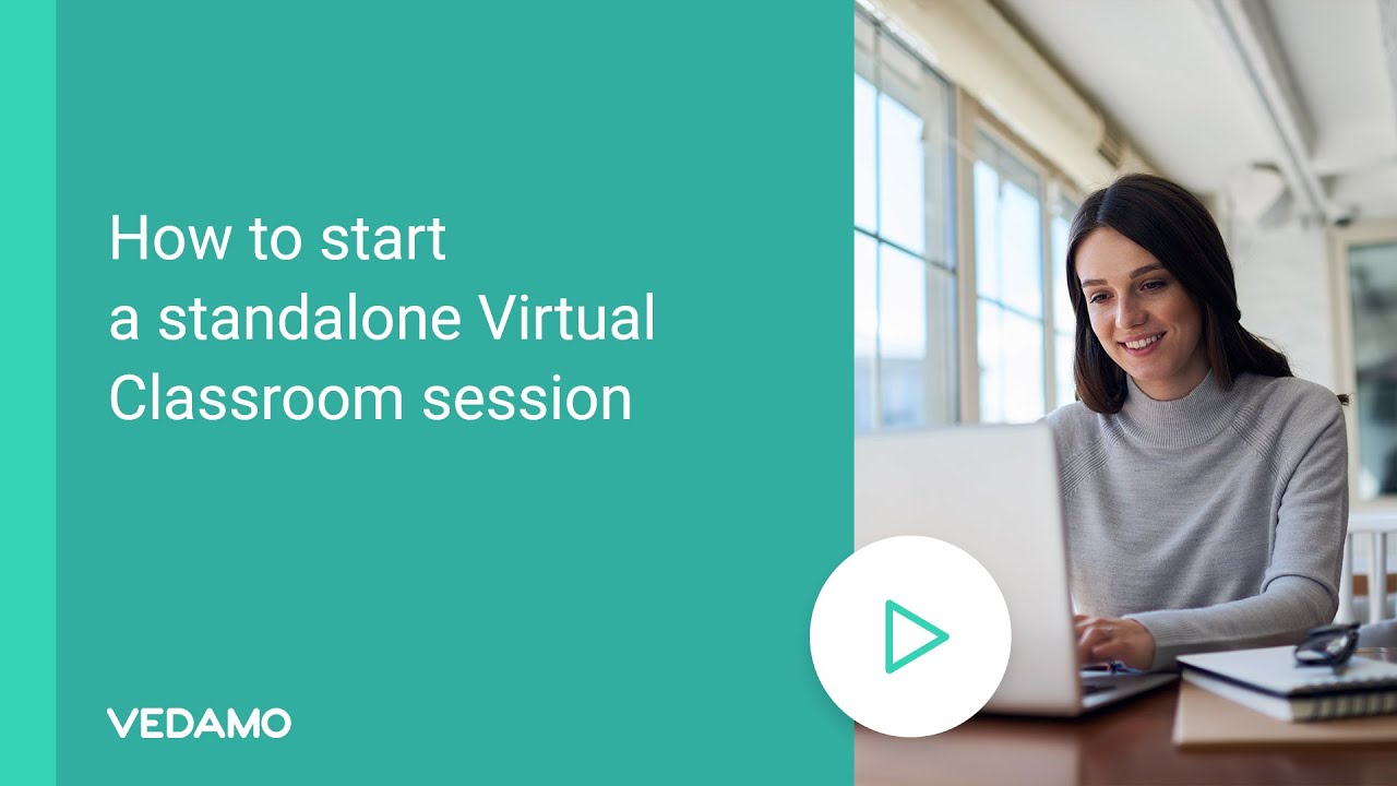 How to start a standalone Virtual Classrooms session - YouTube