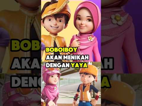 Boboiboy menikah dengan Yaya‼️ #boboiboy #yaya #shorts