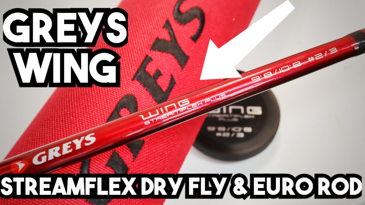 Review: Greys Wing Streamflex 9'8" 10'8" Dry Fly & Euro Fly Rod - YouTube