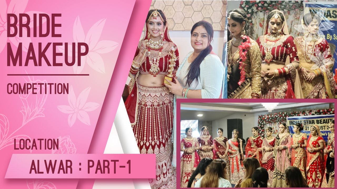 Bride Makeup Competition Winner @NeeruYadavMakeupArtist Model ...