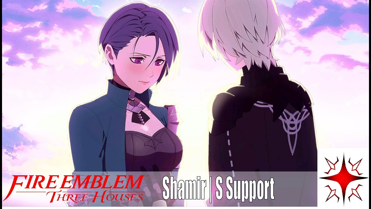 Byleth (M) & Shamir Marriage & Romance | S Support | Fire Emblem: Three ...