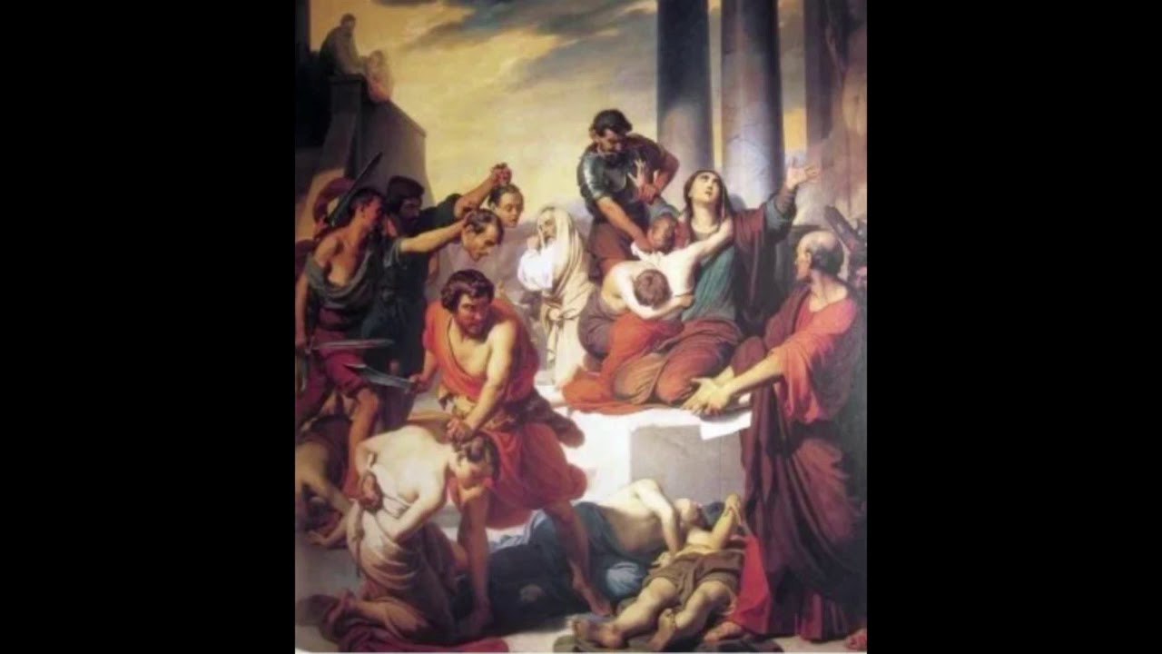 Fr Hewko, The Seven Holy Brothers, "A Mother Sees Her Seven Sons ...