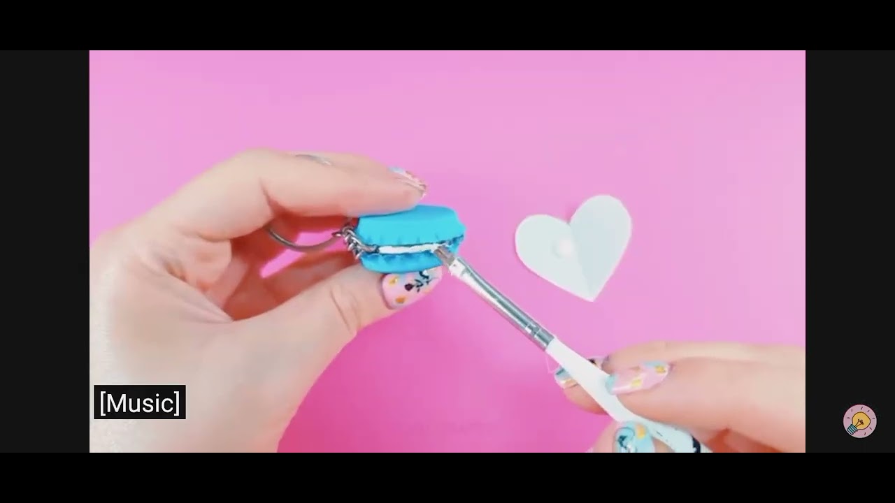 OMG cute keychain made bye syed - YouTube