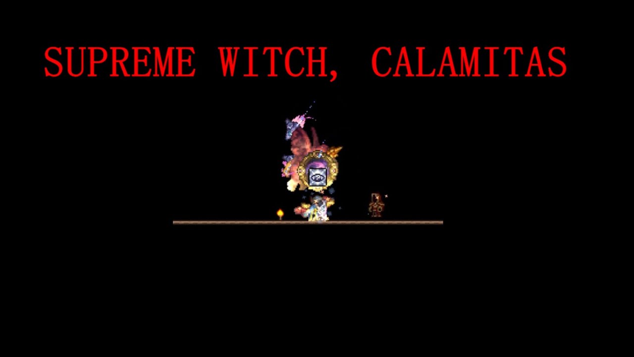 Terraria Calamity || Supreme Witch, Calamitas (Master Mode) - YouTube