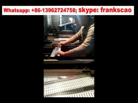 Four-row flat tube radiator core builder (core assembling machine ...