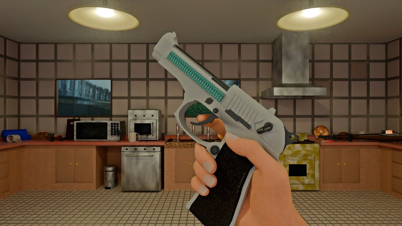 Kitchen Gun but it's in first person - YouTube