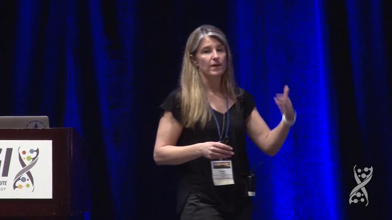 Colleen Hansel at the 2017 DOE JGI Genomics of Energy & Environment ...