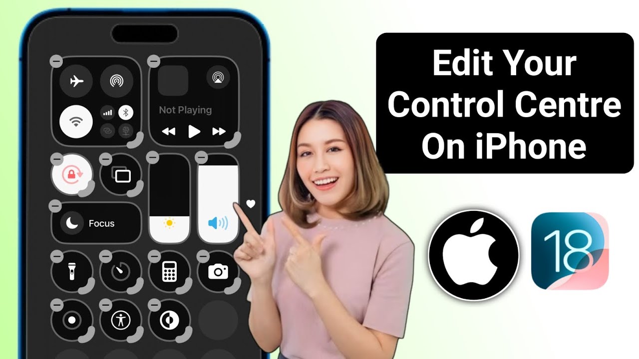 How to Customize Control Center on iPhone or iPad | How to Edit Control ...