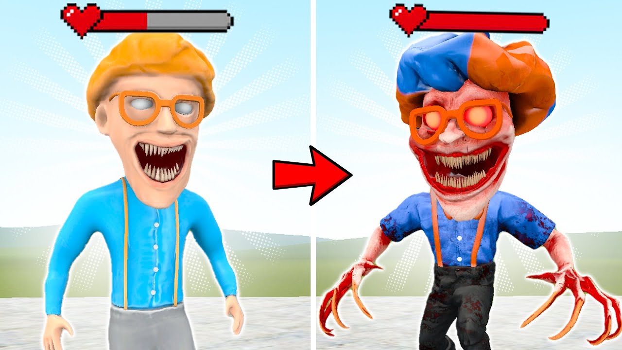 I FOUND NEW HORROR CREEPY BLIPPI in Garry's Mod - YouTube