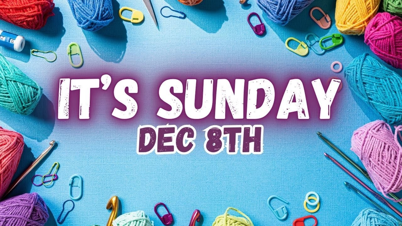 It's Sunday! Big Plans for this coming week and you get to help me ...